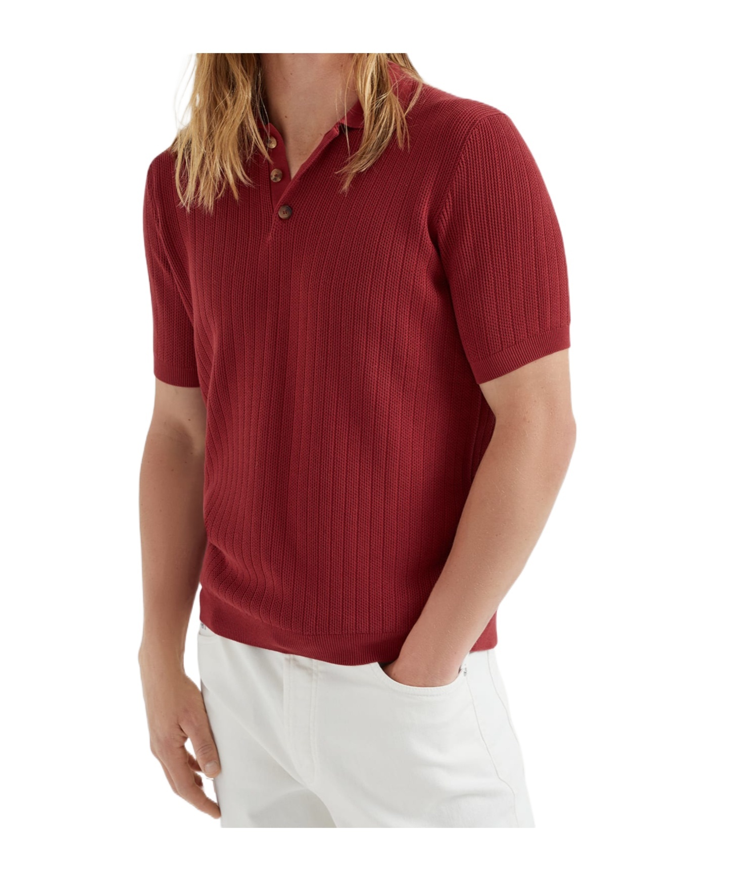 BRUNELLO CUCINELLI cotton polo shirt